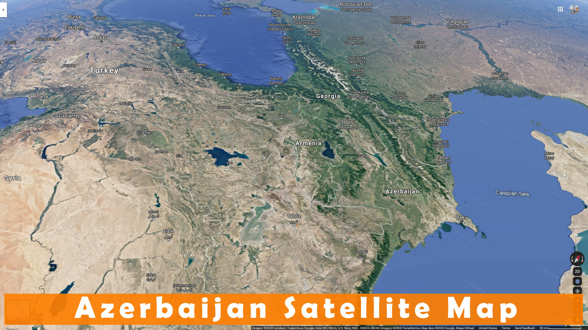 Azerbaycan Haritası ve Azerbaycan Uydu Görüntüleri Azerbaycan Haritası ve Azerbaycan Uydu Görüntüleri